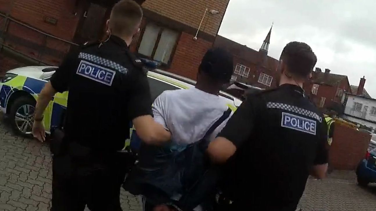 Man Arrested Over Drugs Offences After Ramming Police Car In Redditch